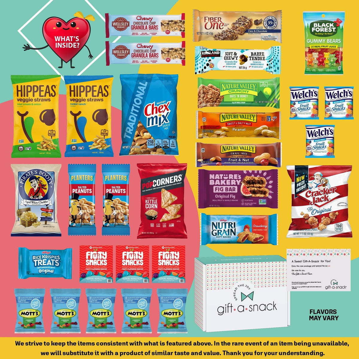 Healthy Gift A Snack (30 Count) Snack Box